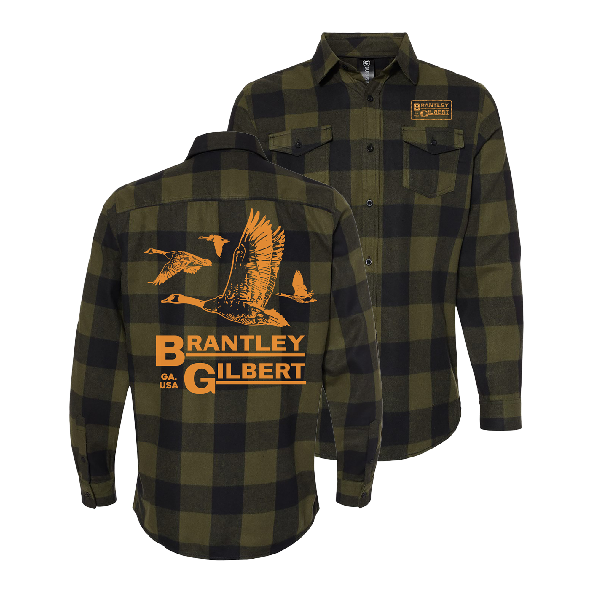 Brantley Gilbert - Flock Flannel – Brantley Gilbert Store